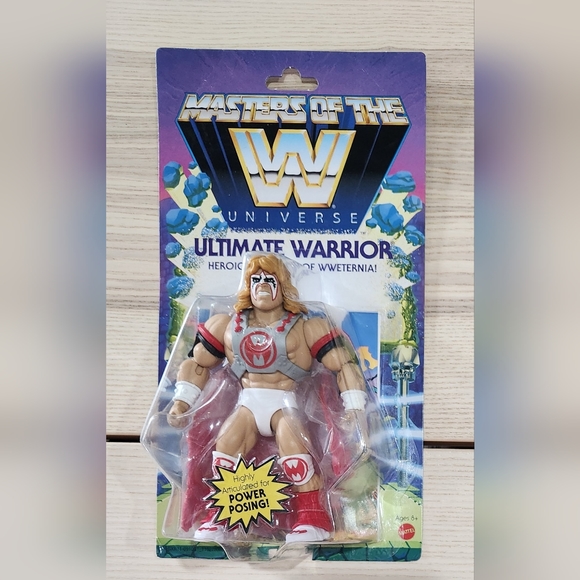 Toys | Masters Of The Wwe Universe Ultimate Warrior Motu Action Figure ...